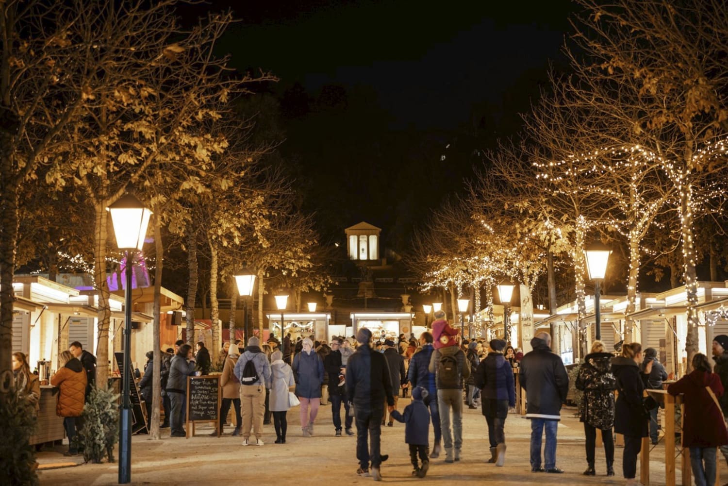 Advent im Park in Baden | schauvorbei