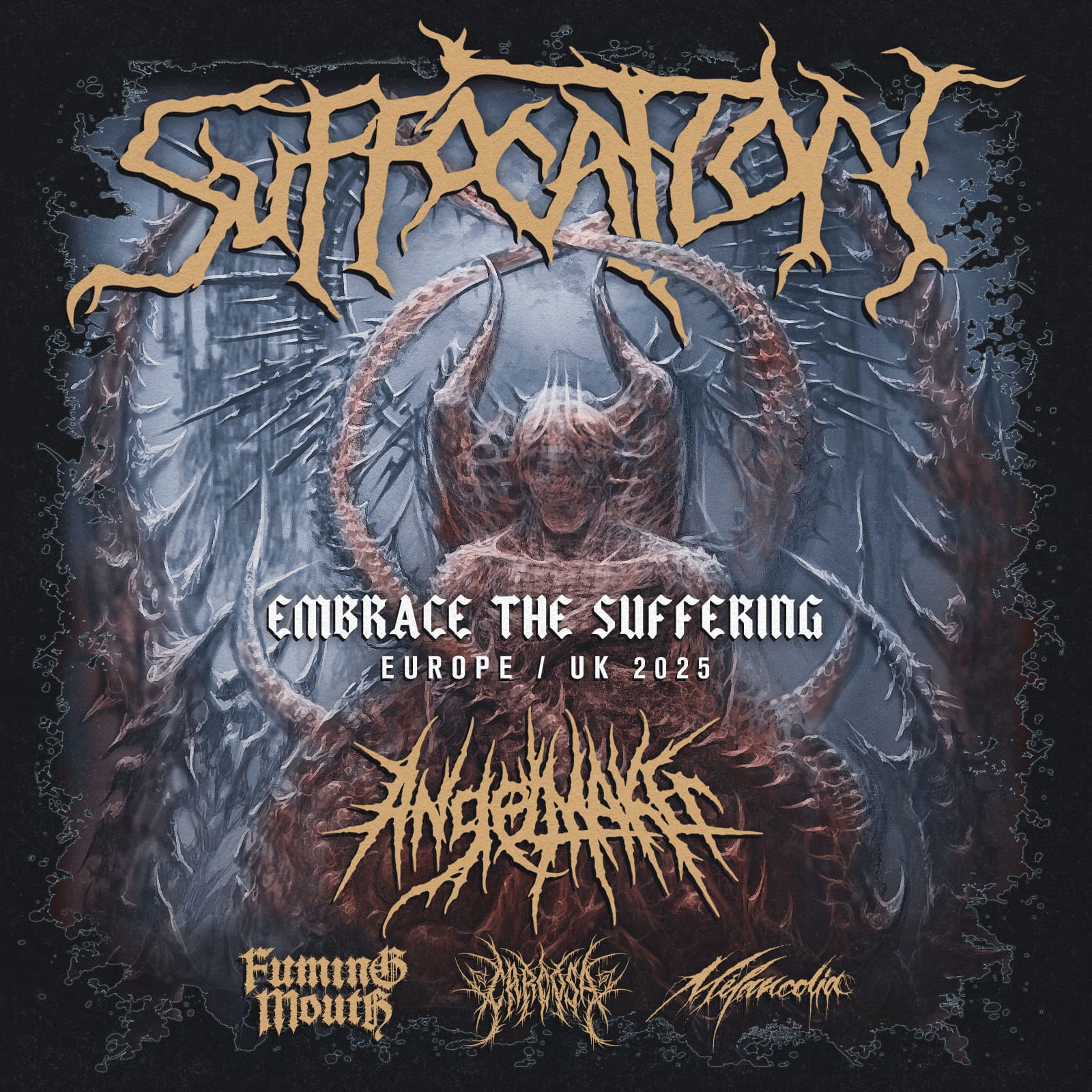 SUFFOCATION Embrace The Suffering Europe/UK 2025 | schauvorbei