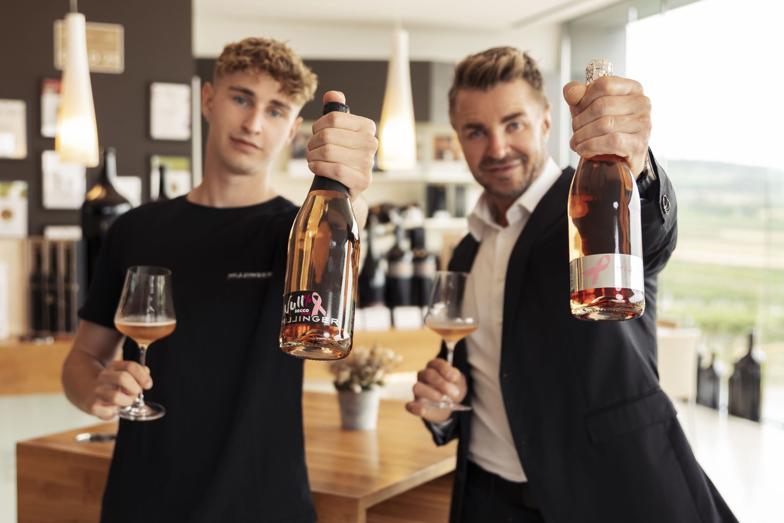 Pink Ribbon Secco Brunch am Weingut Hillinger | schauvorbei