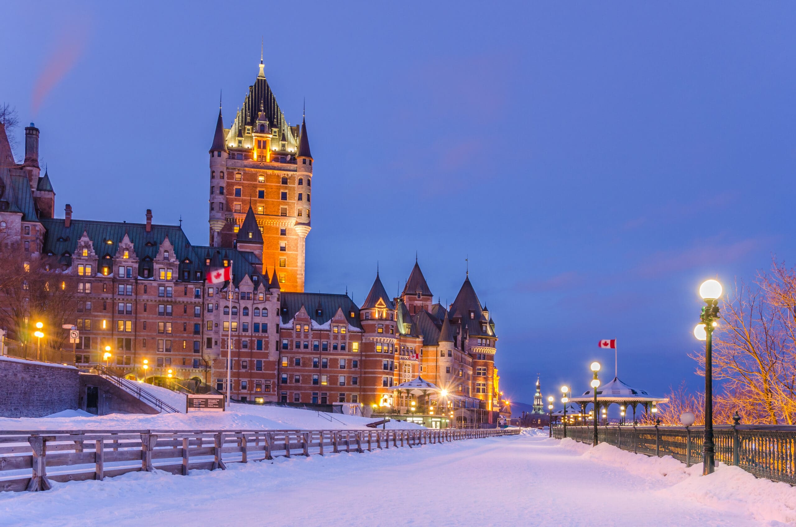 Québec szállodaikonja, a Château Frontenac | schauvorbei